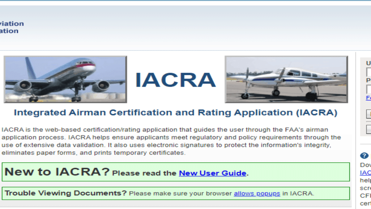 Propósito de la IACRA de la FAA: La guía definitiva del piloto (actualización de 2025)